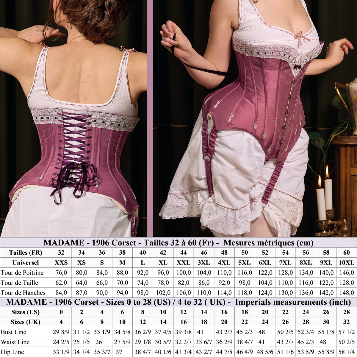 Madame 1906 Edwardian Corset Pattern Karmaxylia